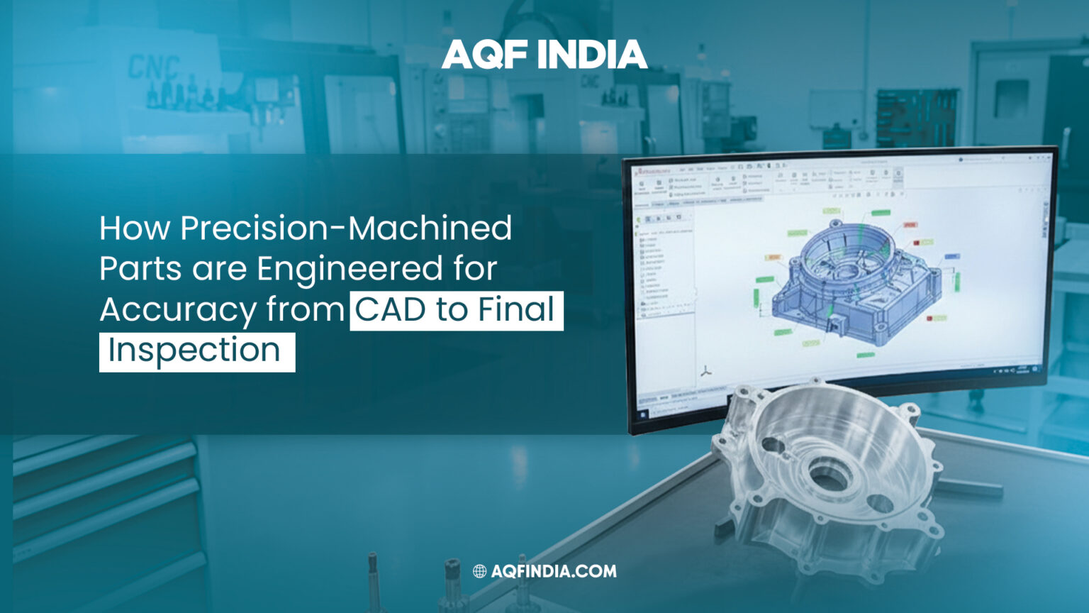 Precision Machined Parts - CAD Design To Final Inspection | AQF India